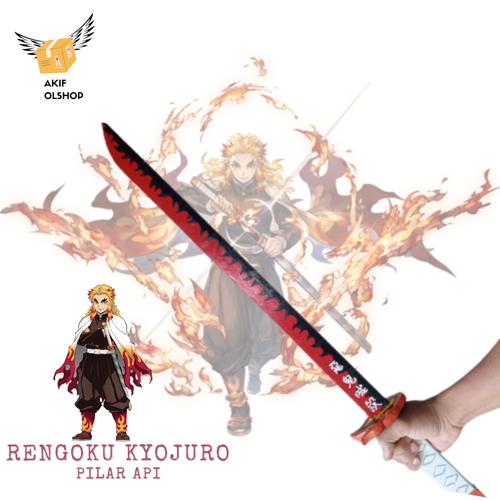 Jual Pedang Mainan Kyojuro Rengoku (Pilar Api) - Kab. Bekasi - akif ...