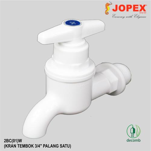 Promo Kran Air Jopex 3/4 Inch atau Kran Tembok Plastik 2BC 01 W - Kab ...