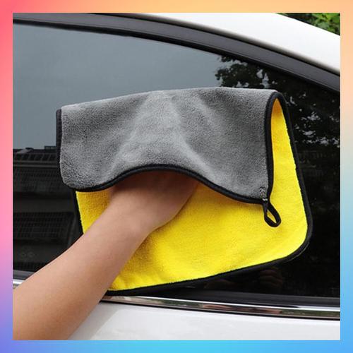 Jual Kain Lap Microfiber 30 x 40 Murah / Kain Lap Mobil 2 Warna Tebal ...