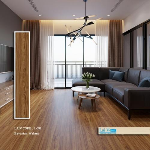 Jual SPC Lai V 4mm / Lantai SPC Laiv / Lantai Kayu SPC - Bavarian Walnut - Kab. Tangerang ...