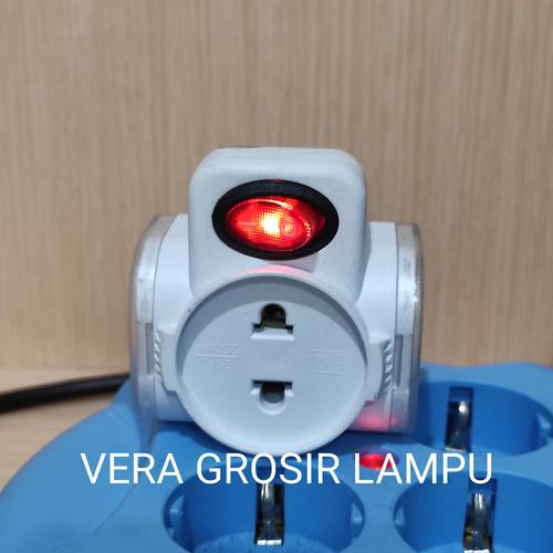 Jual LUMMENT STEKER T DATAR 4 CABANG ST-6835 ADA SAKLAR ON OFF - Kota ...