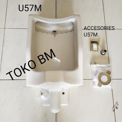 Promo Paket urinal toto u 57 M plus push kran fsd - kran taiwan - Kota ...