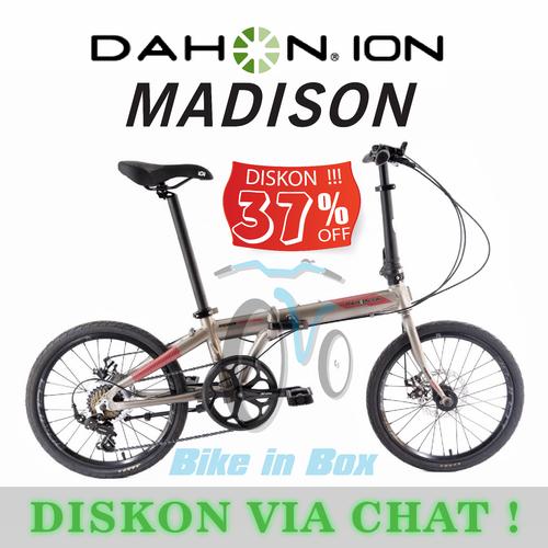 Jual Sepeda Lipat Dahon Ion Madison 20 inch - Yellow - Jakarta Barat ...