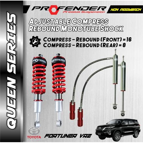Promo Suspensi Shockbecker PROFENDER Monotube QUEEN series Fortuner VNT ...