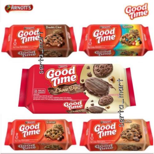 Jual Good Time Cookies 72gr - Biskuit Choco Dip / Classic / Coffee ...