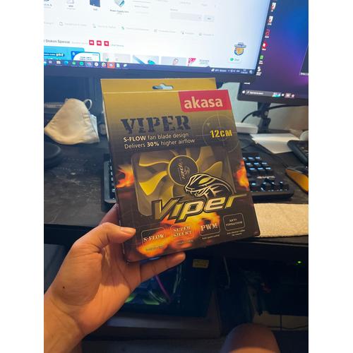 Jual Akasa Viper 120mm Case Fan PWM 1900 RPM max - Jakarta Pusat - Toko ...