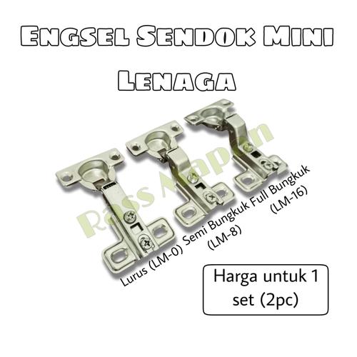 Jual Engsel Sendok Mini Lenaga LM Lemari Kayu Aluminium Olympik 26mm ...