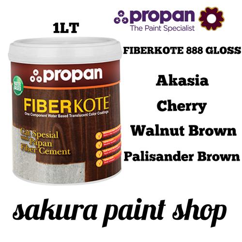 Jual propan fiberkote 888 gloss / cat papan fiber cement 1lt - Cherry ...
