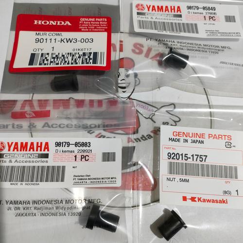 Promo Karet visor windshield fairing CBR 150 NINJA NMAX BYSON R15 AEROX ...