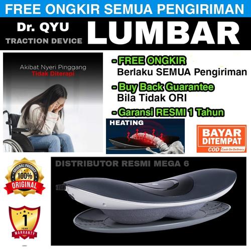 Jual Best Produk ! TERLARIS ! LUMBAR Traction DEVICE Dr QYU Bantal ...