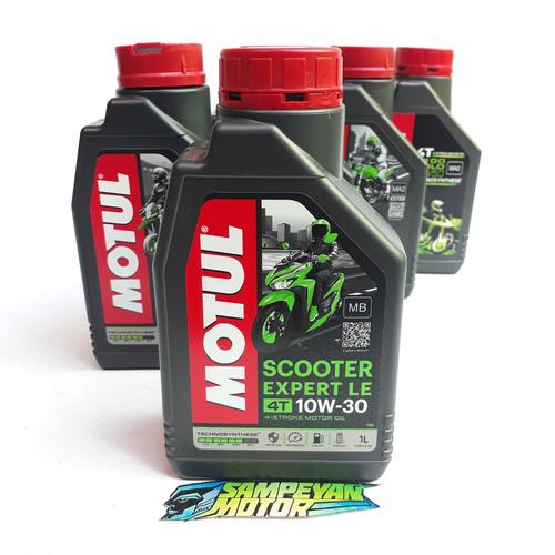 Jual Oli Mesin Motul Scooter Matic Expert LE 10W30 Technosynthese 1 ...