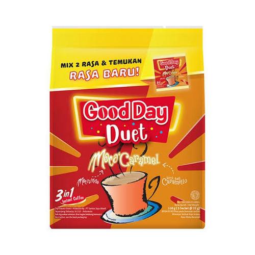 Jual Good Day Duet Moca Caramel / Choco Nut Isi 5 sachet - Choco Nut ...