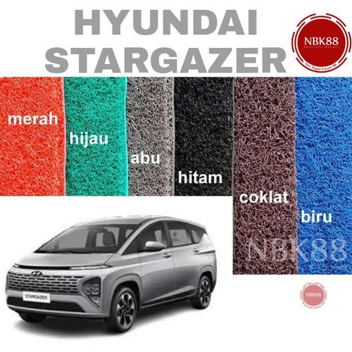 Promo KARPET MOBIL HYUNDAI STARGAZER 2022 MIE BIHUN POLOS 1WARNA ...