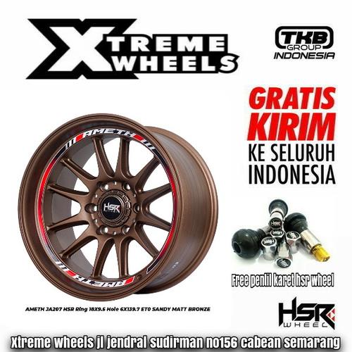 Jual velg hsr wheel ring 18 ameth hsr pajero fortuner strada hilux ...