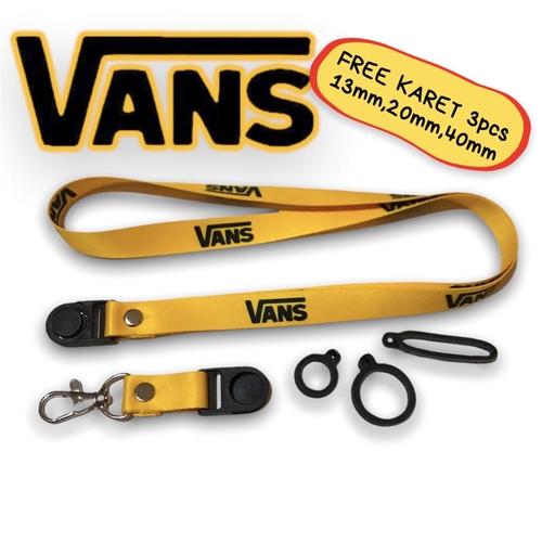 Jual Lanyard VANS tali lanyard Distro gantungan kunci name tag id card ...