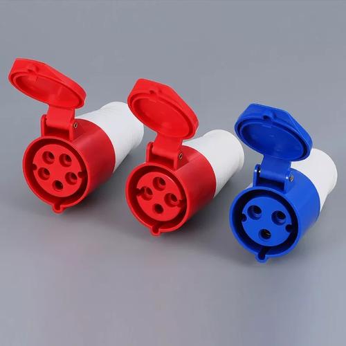 Jual Industrial Mobile Socket 3P 4P 5P 16A 32A IP44 - 213 3P16A ...