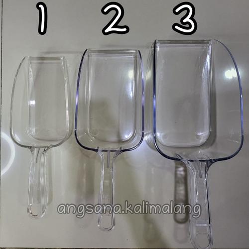 Jual Scoop ice / sekop serokan es batu / tepung / gula bahan PC besar ...