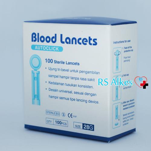 Jual Blood Lancet One Med Blood lancet onemed Jarum Lancet Bekam ...