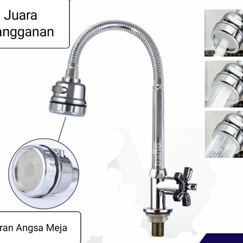 Jual Kran Angsa Fleksibel Meja KUNINGAN. Kran Zink Flexible. kran Sink ...