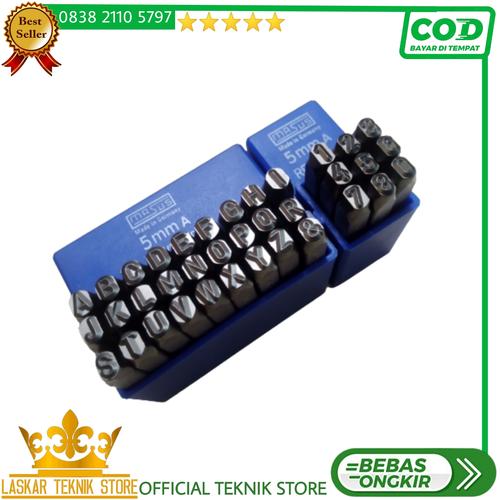 Jual Angka Ketok Huruf Angka 5 mm Masus Reverse Stamp Punch Type ...