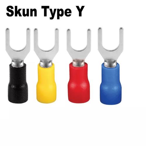 Jual Skun Y/Skun Garpu Isolasi/Untuk Kabel 1,25mm 2mm 3,5mm 5,5mm 10 ...