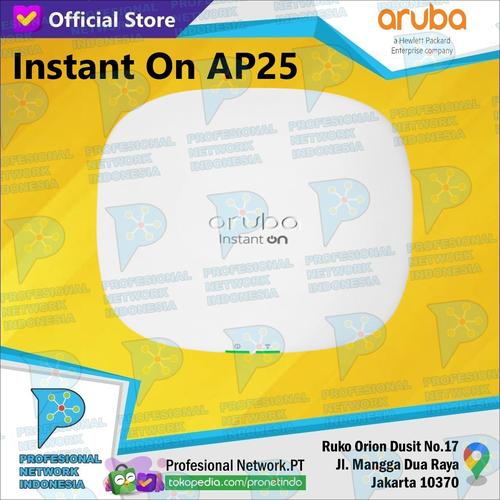 Promo R9B28A HPE Aruba Instant On AP25 / hp aruba instant on ap-25 ap ...