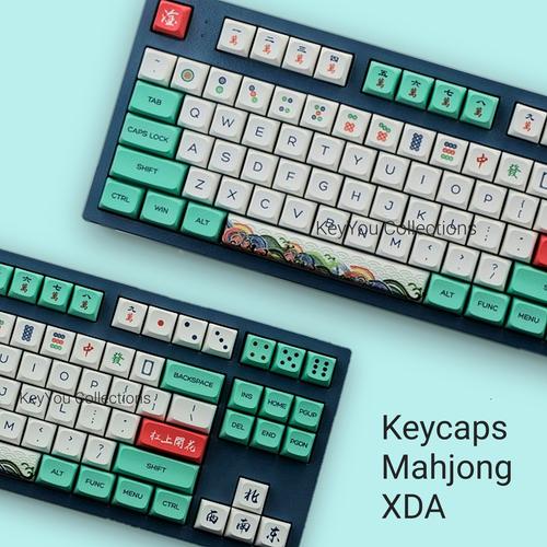 Jual XDA profile MAHJONG keycaps pbt matcha - Kota Salatiga - KeyYou ...