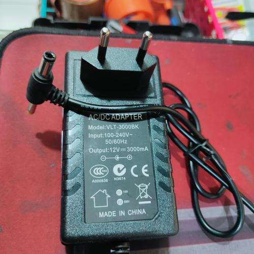Jual ADAPTOR CCTV POWER SUPPLY AC 220 DC 12V 3A & 5A 5,5MM ADAPTER LED ...