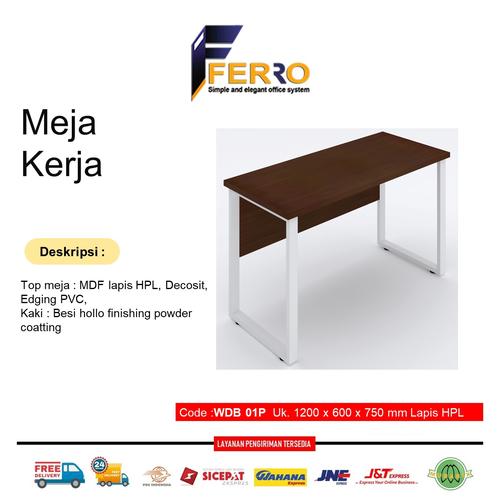 Jual Meja Kerja WDB 01P Uk. 1200 Lapis HPL FERRO - Kab. Bekasi ...