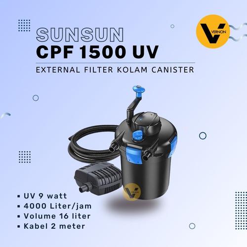 Jual SUNSUN CPF 1500 UV 4000 Liter External Filter Canister Eksternal Kolam - Kota Malang - Toko ...