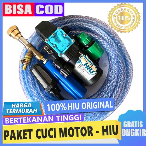 Jual PAKET CUCI MOTOR AC STEAM MOBIL JET STIK 20CM - POMPA DC 12V HIU ...