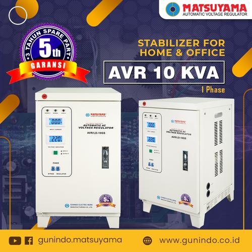 Jual STABILIZER MATSUYAMA AVR 10000 VA - STAVOLT 3 KVA GARANSI 5 TAHUN ...