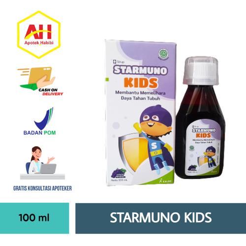 Jual STARMUNO KIDS KID ANAK SIRUP 60ML KALBE VITAMIN DAYA TAHAN TUBUH ...