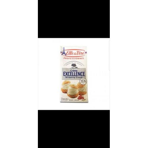 Jual Elle vire whipping cream 1lt heavy cream krim kental dairy cream ...