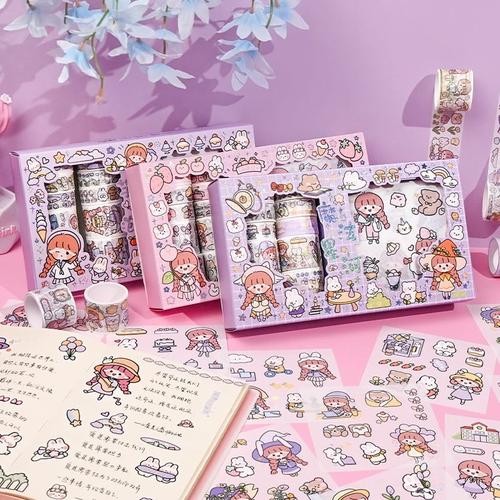 Jual Stiker 1 Set Box Unik Premium 10 x 10 Karakter Kartun Lucu + Roll ...