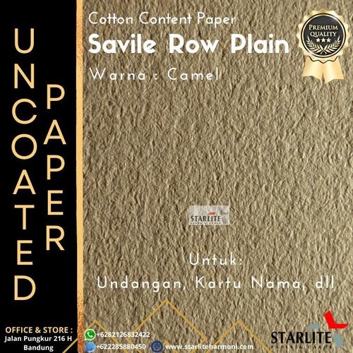 Jual Kertas Bookpaper Tebal - Multifungsi - Savile Row Plain ...
