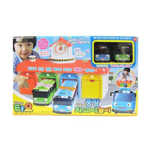 Promo Iconix Tayo The Litle Bus Tayo Talking Garage Playset TYX217028 ...