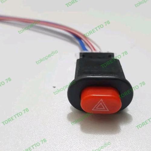 Jual SAKLAR HAZARD MOTOR MOBIL PUSH ON OFF LAMPU HAZARD - Kota Surabaya ...