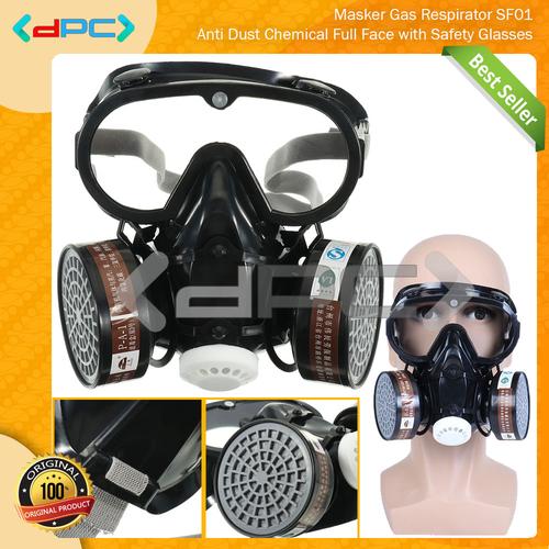 Jual Masker Respirator SF01 Anti Dust Chemical Full Face Safety Glasses ...