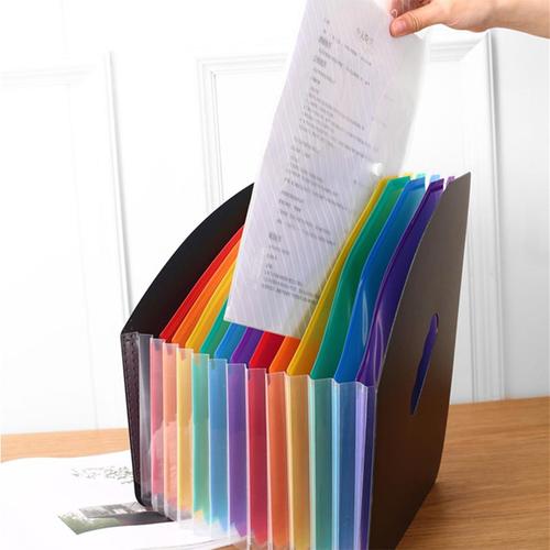 Jual Sekat F4 File Folder A4 Expanding Meja Dokumen Map Stand/13Sekat ...