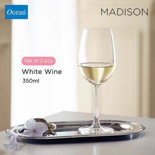 Promo Ocean Madison White Wine Glass 350ml / Gelas Anggur - 2pcs ...