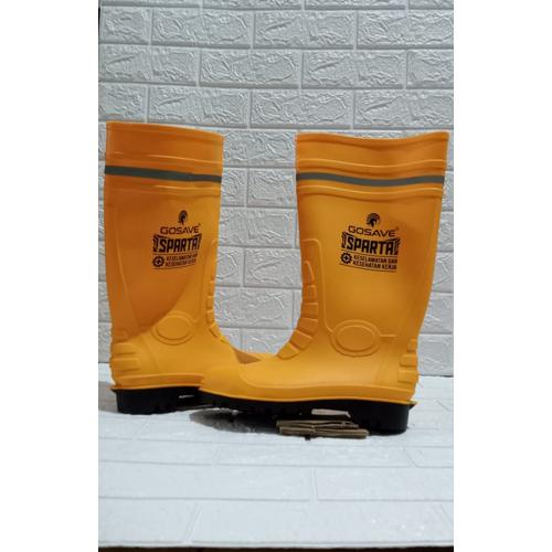 Jual SEPATU BOOT SAFETY RUBBER GOSAVE SPARTA WITH STEEL TOE - 43 - Kota ...