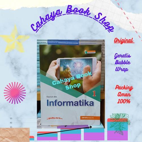 Jual Buku Informatika Kelas VII.7 SMP Kurikulum Merdeka Yudistira ...