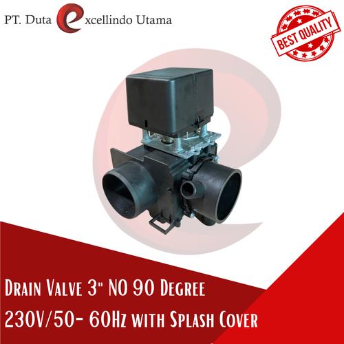 Jual Drain Valve 3" NO 90 Degree 230V/50-60Hz with Splash Cover ...