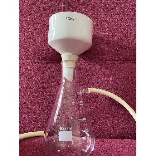 Jual Set Filtering Flask 1000ml with Corong Buchner 120mm - Kota Bekasi ...