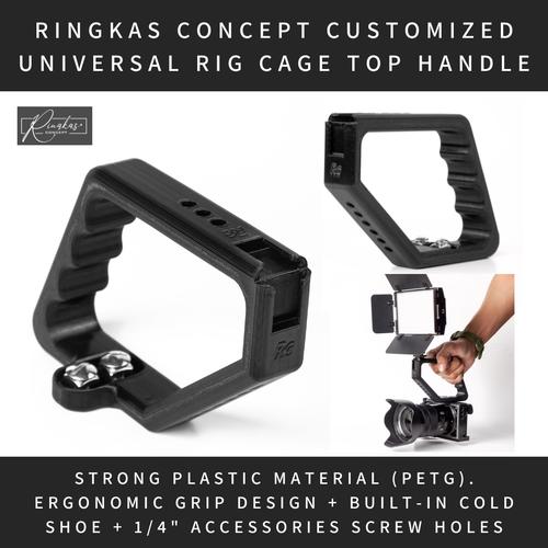 Jual RINGKAS CONCEPT Universal Top Handle Grip For Rig Cage / Smallrig ...