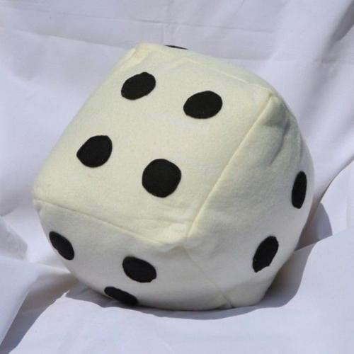 Jual Bantal dadu 30x30 cm - Hitam - Kab. Bekasi - polarbears | Tokopedia