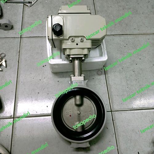 Jual motorized electric actuator butterfly Valve kitz 2 inch - Jakarta ...