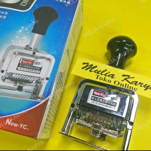 Jual Numerator 10 Digit Penomoran / STEMPEL NOMOR Numbering Otomatis 10 ...