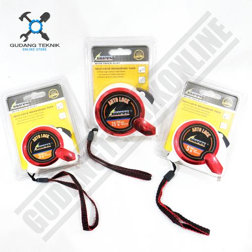 Jual Meteran 3M 5M 7.5M TITAN AUTOLOCK / Rol Meteran Besi 3 5 7.5 Meter ...